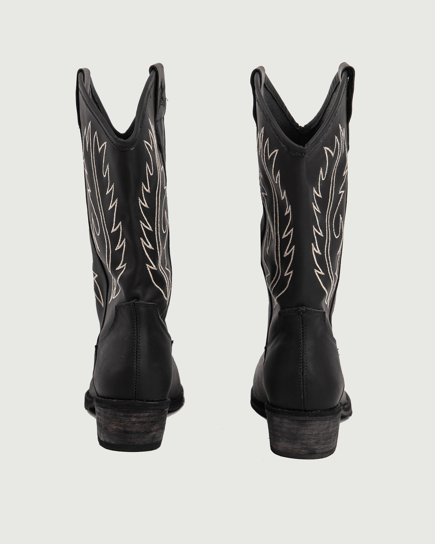 BOTA WESTERN BLACK / BEIGE – Urco Shoes
